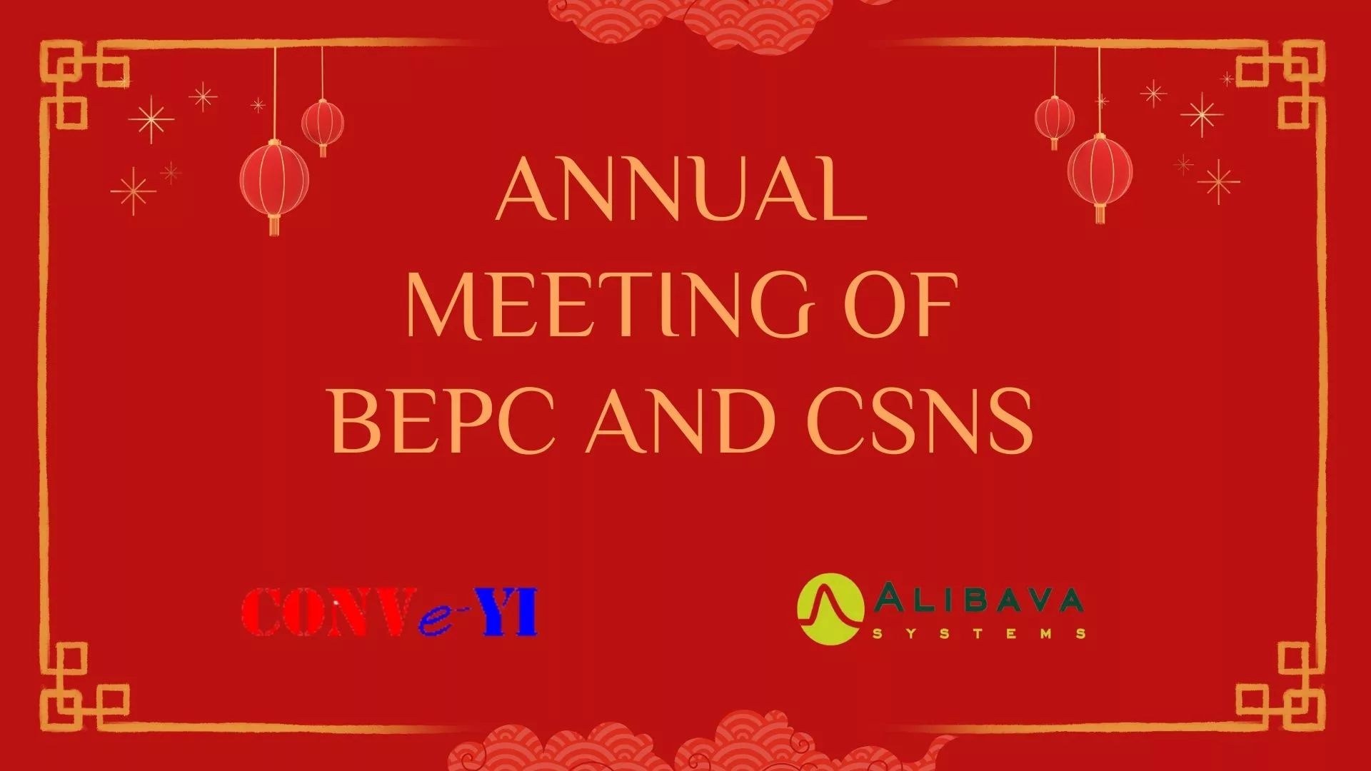 BEPC and CSNS Annual Meeting with Conveyi - Alibava Systems Instruments ...